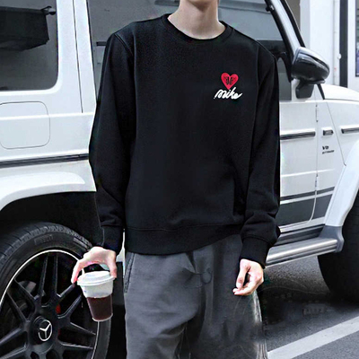 耐克圆领爱心保暖卫衣外套