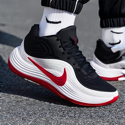 NIKE耐克篮球鞋男鞋新款休闲鞋precision 8实战缓震耐磨运动鞋