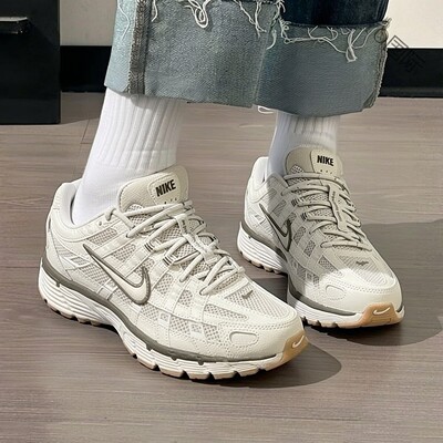 NIKE耐克鞋子P-6000女鞋2026年新款运动鞋透气网鞋轻便休闲鞋跑鞋