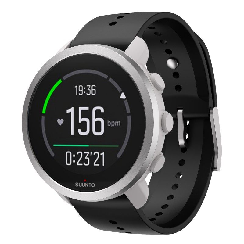 suunto颂拓9peak pro22mm硅胶快拆表带松拓替换通用按扣新款腕带