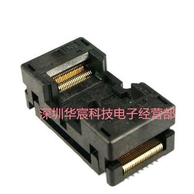 SOP48日本Enplas原装测试座OTS-48-0.5-12 0.5间距芯片测试座