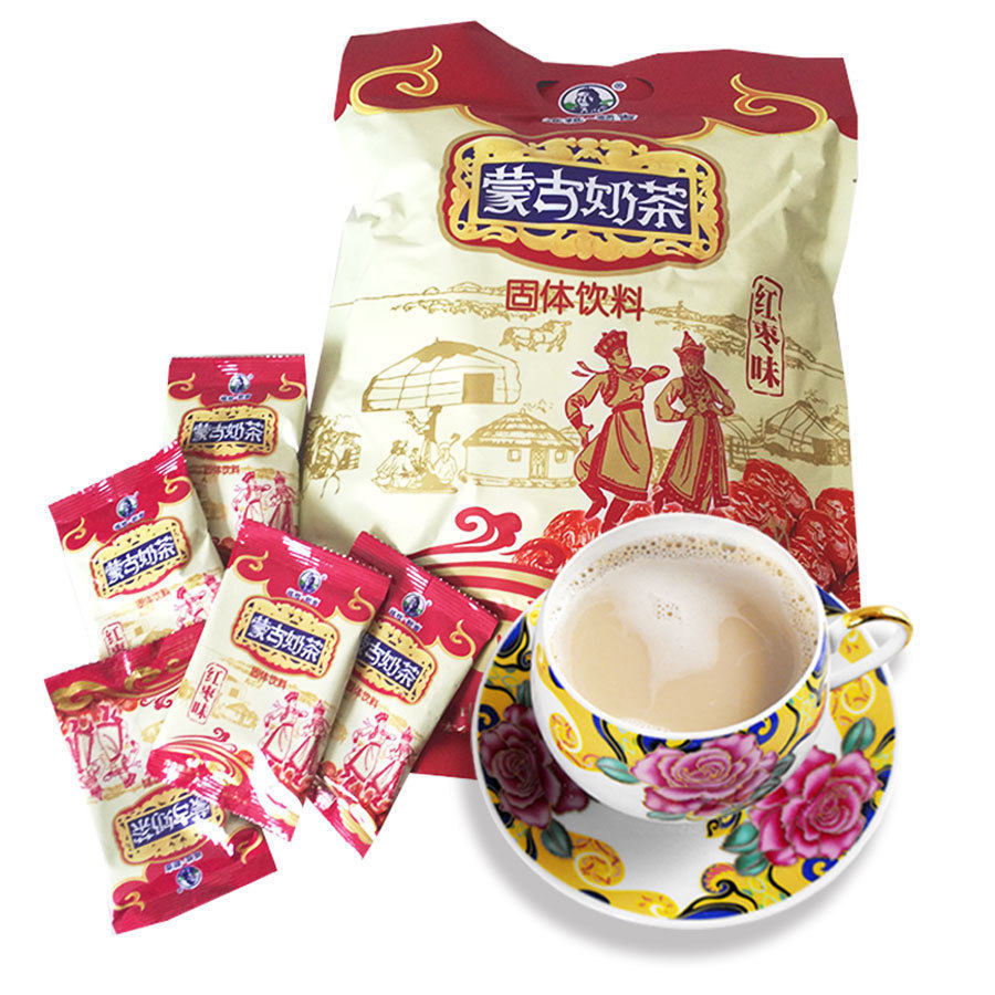 塔拉额吉蒙古奶茶甜味红枣味固体饮料400g冲饮内蒙特产草原美味
