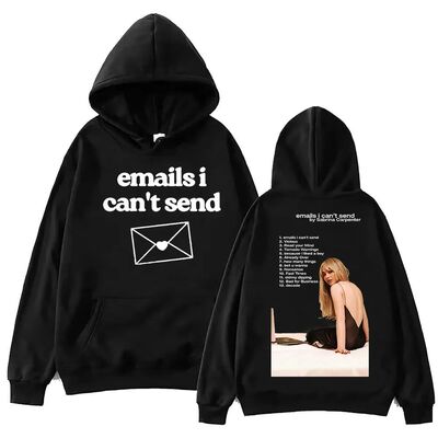 Emails I Can't Send Sabrina Carpenter Hoodie Harajuku Hip Ho