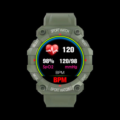 Resources Fd68 Heart Rate Watch Sports Waterproof Bluetooth