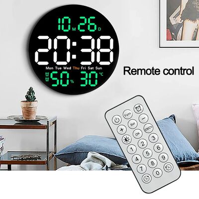 Digital Wall Clocks Large Screen With Timing Countdown Funct