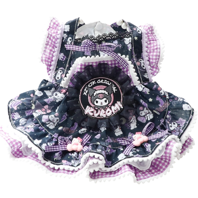 Accope猫咪狗狗紫色库洛米洛丽塔