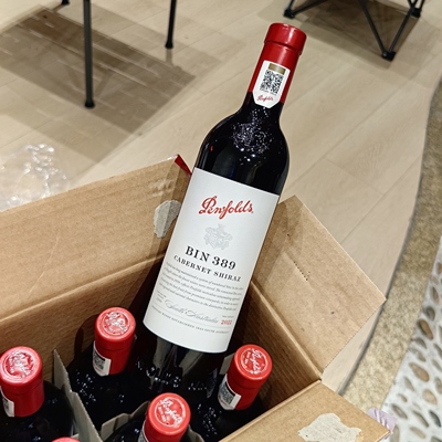 官方行货澳洲奔富BIN389赤霞珠设拉子干红葡萄酒202*年份750ml