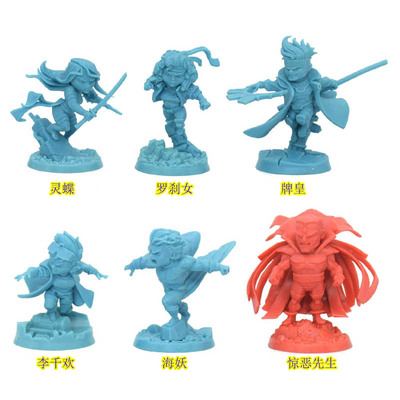 漫威联合作战X战警桌游模型扩蓝队 海妖惊恶先生李千欢罗刹女牌皇