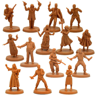 死亡湮灭桌游模型含扩展人物