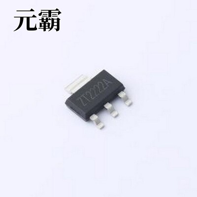 PZT2222A 三极管(BJT) NPN 电流:600mA 耐压:40V SOT-223