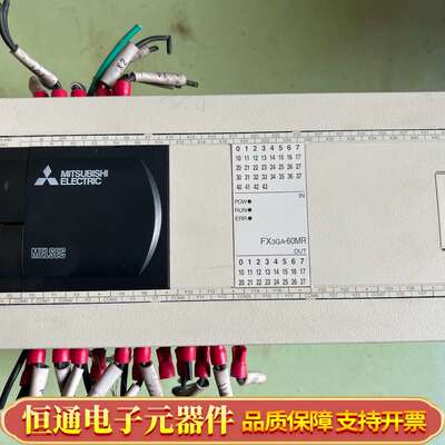 PLC FX3GA-60MR-CM，，，成