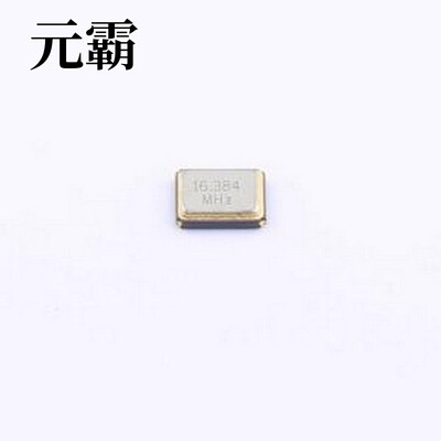 3X016384UP 无源晶振 16.384MHz ±10ppm 16pF SMD3225-4P
