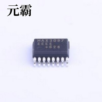 MAX3097EEEE+T RS-485/RS-422芯片 ±15kV ESD 保护，32Mbps，3V/