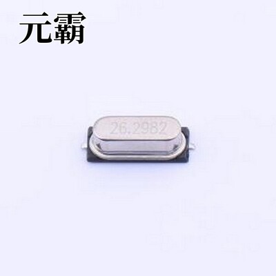 S1T26298ZWFAC 无源晶振 26.2982MHz ±20ppm 20pF HC-49S-SMD