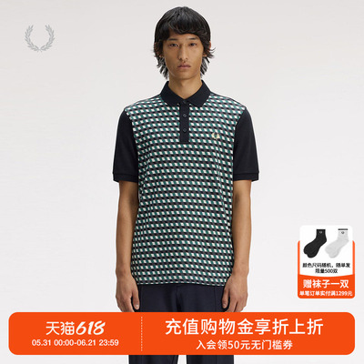 FREDPERRY短袖polo衫复古气质
