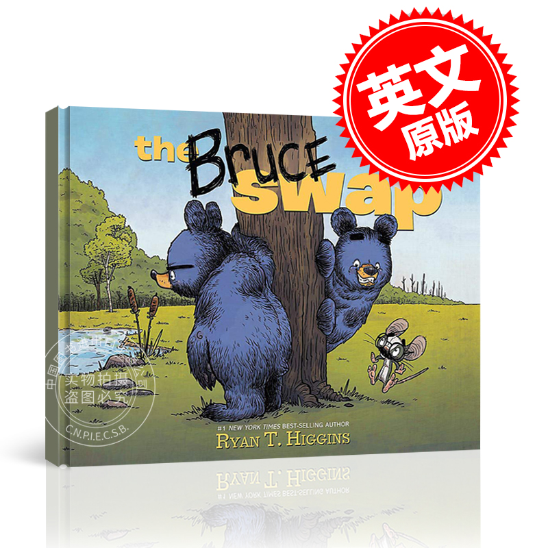 互换的布鲁斯 3-6岁趣味儿童绘本英文原版 The Bruce Swap亲子阅读睡前幽默故事书幼儿英语启蒙读物迪士尼出版精中图_虎窝淘