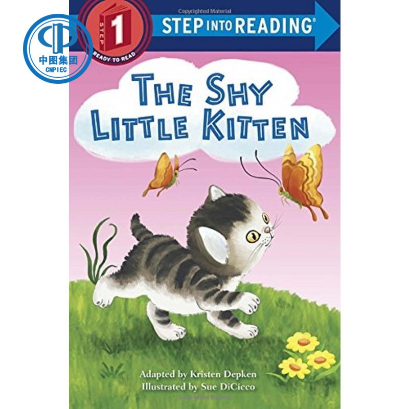 英文原版 Step Into Reading Level 1: The Shy Little Kitten_虎窝淘