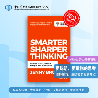预售 更聪明、更敏锐的思考：减轻压力、消除疲劳并找到焦点Smarter  Sharper Thinking: Reduce Stress  Banish Fatigue And Find