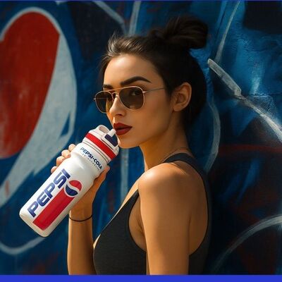 百事Pepsi580ml杯(BS-Y-580-027)运动男女时尚保温保冷一杯三饮