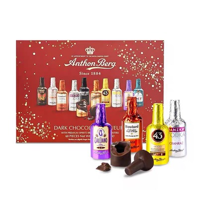 山姆代购Anthon Berg波兰进口什锦口味酒心巧克力制品750g十种组