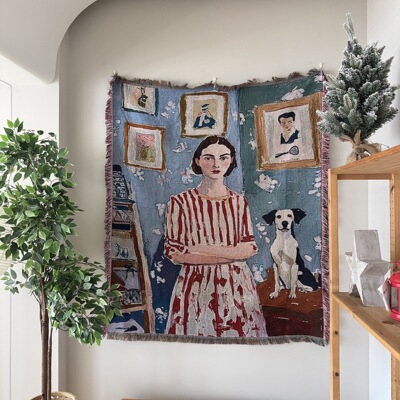 Tracy Porter. 美国画家 油画风格Splendid Trinkets 装饰挂毯