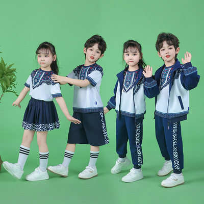 回正品牌供应港澳台校服园服班服合唱演出服比赛演出表演服88022