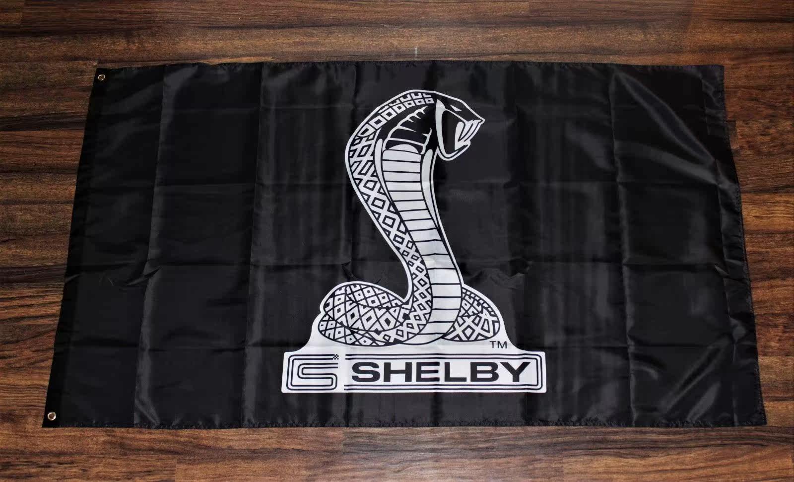 谢尔比眼镜蛇旗旗Shelby Cobra Banner Flag亚马逊WISH EBAY热卖_虎窝淘