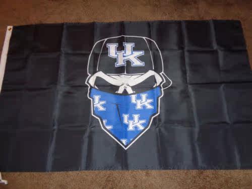 外贸大学球队肯塔基旗帜NCAA University of Kentucky Flag