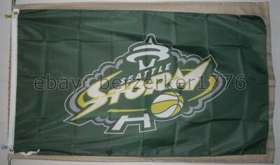 外贸户外旗帜Seattle Storm WNBA FLAG亚马逊WISH EBAY