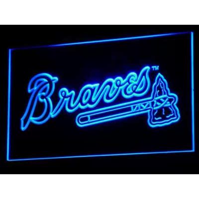 外贸Atlanta Braves LED Neon Sign 亚特兰大勇士l的霓虹灯