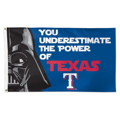 Texas Rangers Star Wars Darth Vader Flag亚马逊WISH EBAY热卖