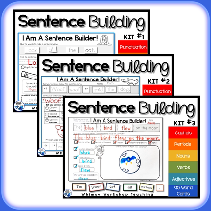 Sentence Building英语造句子练习题册描红写作英语作业纸电子版