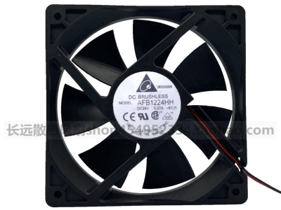 台达AFB1224HH 12cm 12025 24V 0.27A 工控机变频器服务器风扇