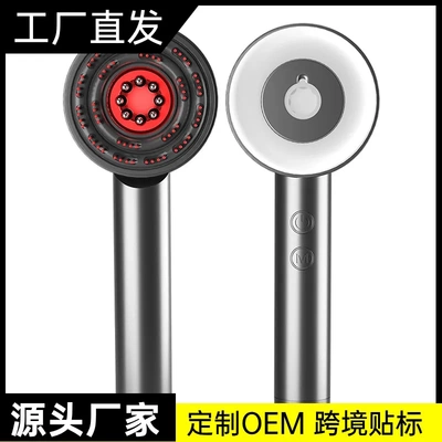 Head massage comb red blue light intelligent electric scalp