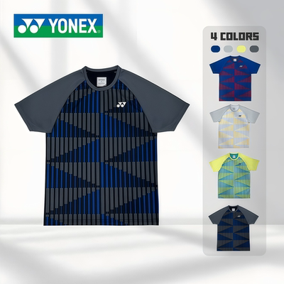 YONEX/尤尼克斯羽毛球服速干透气短袖T恤yy比赛训练文化衫-3090