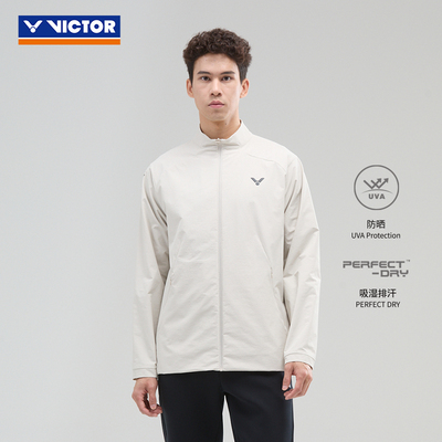 VICTOR/威克多胜利羽毛球服梭织运动外套春秋男女款大赛系列55600