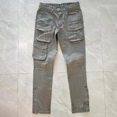 HYDROGEN男装工装裤多口袋纯棉