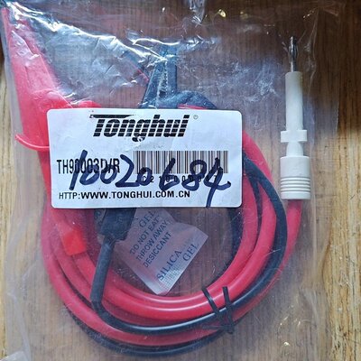 TOnghui香蕉插头四端测试线LCR电桥测试夹数字电桥电阻(议价）
