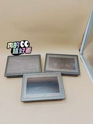 PI8070维控7寸触摸屏包邮顺丰9成新保护膜都在,带以太网