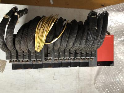 拆机三菱PLC一组,Q02CPU,QX42有4片,QY42P