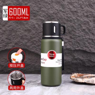 正品保温杯男款旅大容1000ml便携量316锈钢泡茶杯行保温水不壶水