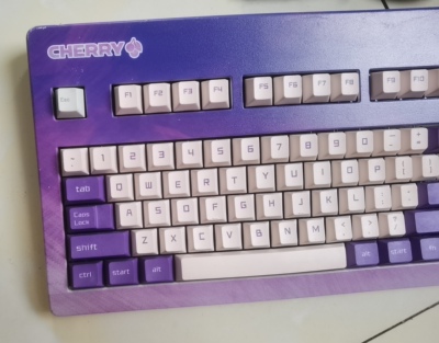 二手MX3000键盘，3494红轴，G80-3494LYCUS-0 实物图，换过线