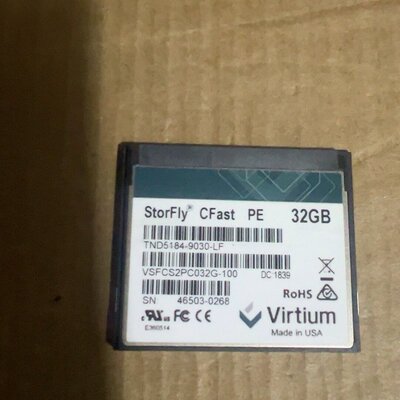 议价Virtium CFast 32GB 工业级存储卡可维修