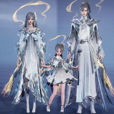 【4Gunns】诛仙世界服装染色 成女成男少女 天曦太微玄览 泠松