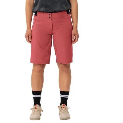 代购VAUDE巍德女士冲锋裤轻量舒适弹力骑行裤短款女式户外短裤