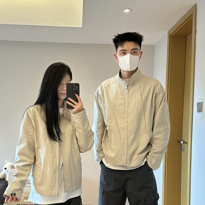 哈灵顿翻领夹克解构立体外套