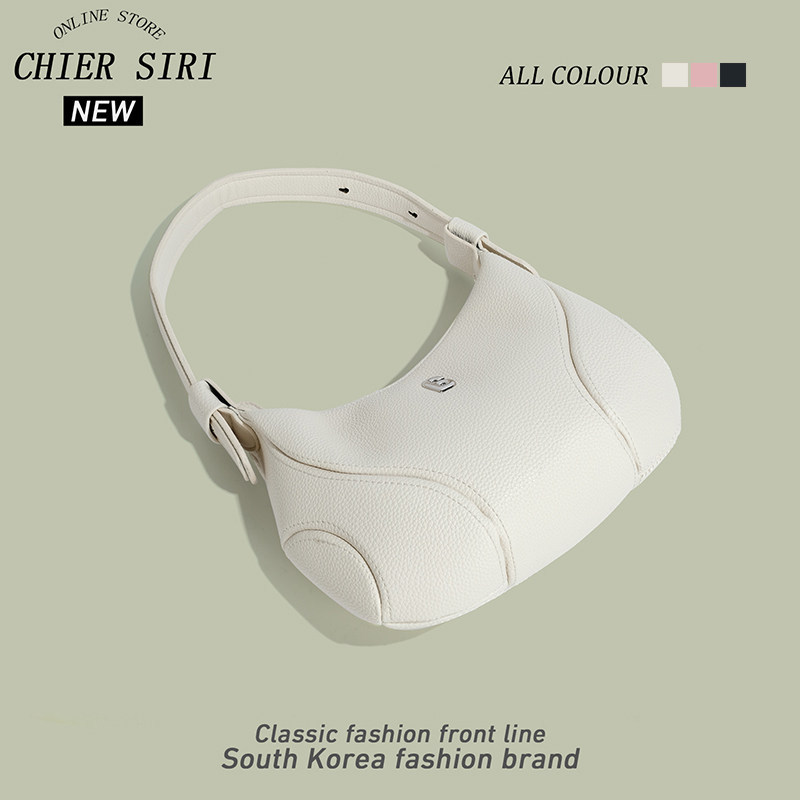 CHIER夏天高级质感简约软面腋下包小众包包女2023新款单肩斜挎包_虎窝淘