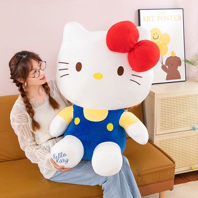 hellokitty公仔哈喽KT凯蒂猫毛绒玩具大号玩偶情人节送女生日礼物