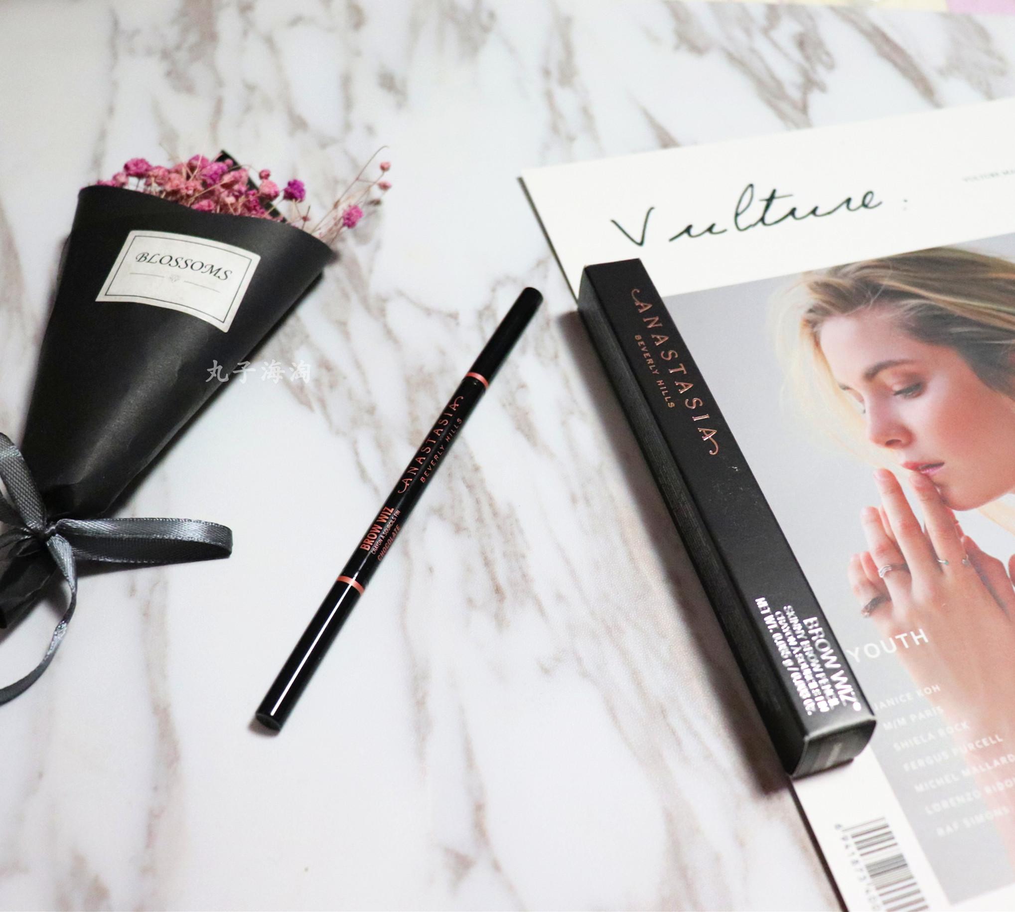 现货Anastasia Brow Wiz ABH双头眉笔 免削自动 带螺旋 卷笔刀