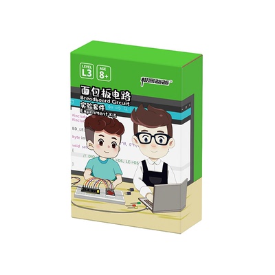 极客爸爸面包板电子制作简易安全